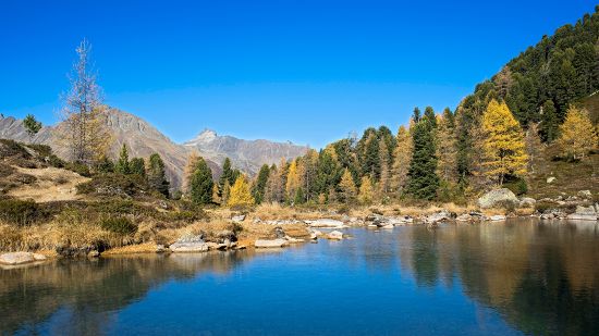 Berglisee Lake Samnaungruppe Back Verwallgruppe Mathon Editorial Stock ...