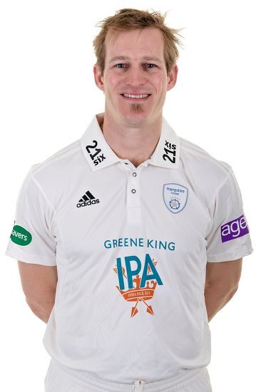 Jimmy Adams Hampshire Specsavers County Championship Editorial Stock ...