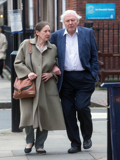 Sir David Attenborough His Daughter Susan Editorial Stock Photo - Stock ...