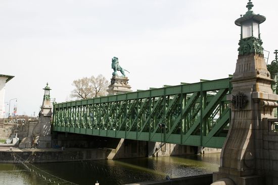 View Nussdorfer Watergate Built By Austrian Editorial Stock Photo ...