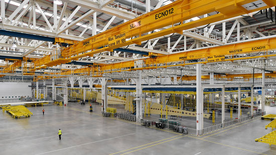 City Airbus A350 Wings Construction Inside Editorial Stock Photo ...