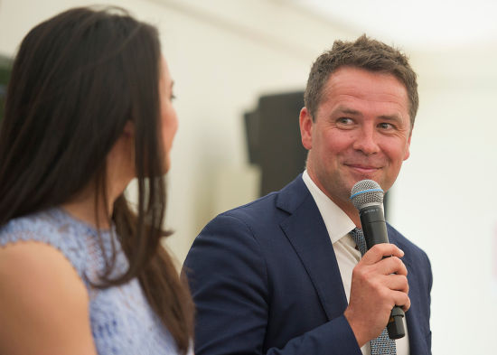 Michael Owen Sam Quek Tv Presenter Editorial Stock Photo - Stock Image ...