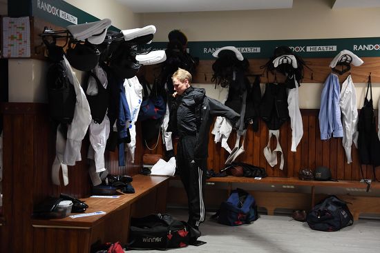 View Inside Jockeys Changing Room Ahead Editorial Stock Photo - Stock ...