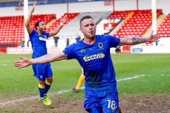 Afc Wimbledon Midfielder Dean Parrett 18 Editorial Stock Photo - Stock ...