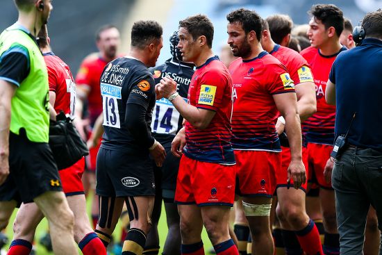 Jackson Willison Worcester Warriors Congratulates Juan Editorial Stock ...
