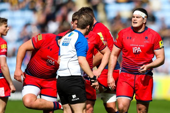Ryan Bower Worcester Warriors Editorial Stock Photo - Stock Image ...