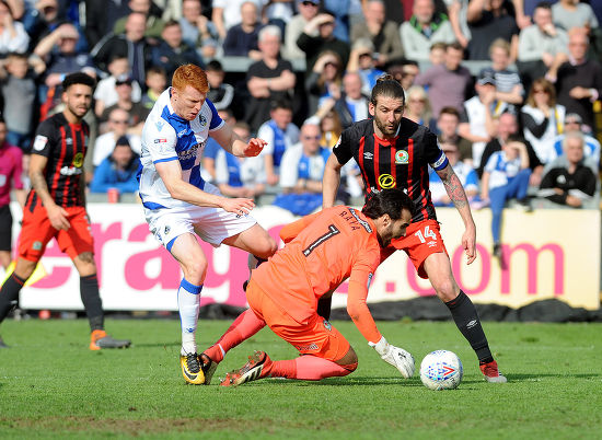 David Raya Blackburn Rovers Spills Ball Editorial Stock Photo - Stock ...