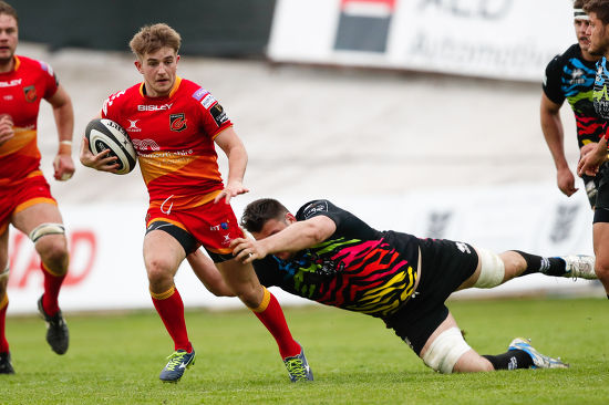 Dragons Jared Rosser Goes Through Zebres Editorial Stock Photo - Stock ...