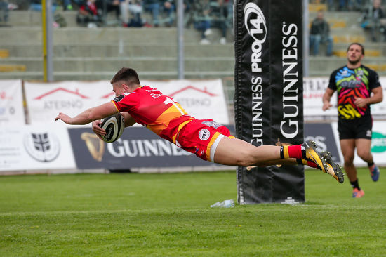 Jared Rosser Dragons Scores Try Editorial Stock Photo - Stock Image ...
