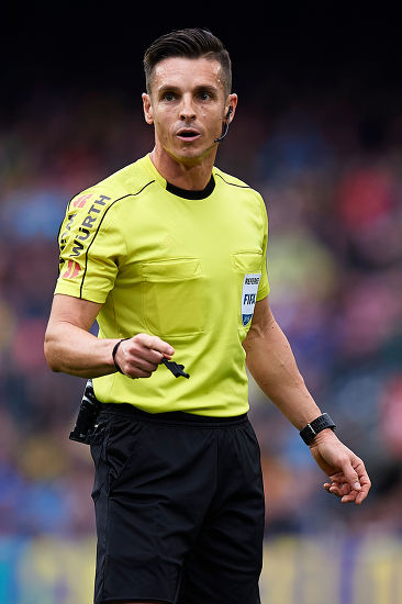 Referee Carlos Del Cerro Grande Editorial Stock Photo - Stock Image ...
