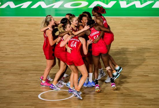 England Womens Netball Team Celebrate After Editorial Stock Photo ...