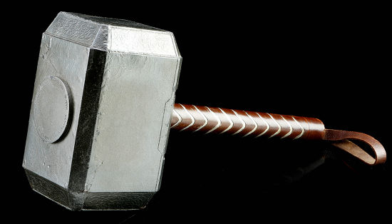 Thors Chris Hemsworth Mjolnir Hammer Characters Editorial Stock Photo ...