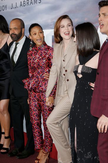 Jeffrey Wright Thandiwe Newton Evan Rachel Editorial Stock Photo ...