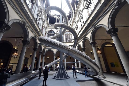 View On Florence Experiment Installation On Editorial Stock Photo ...