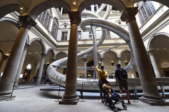 View On Florence Experiment Installation On Editorial Stock Photo ...