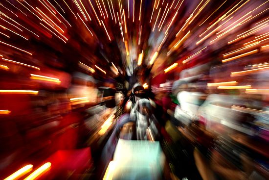 Image Taken Slow Shutter Zoom Effect Editorial Stock Photo - Stock ...
