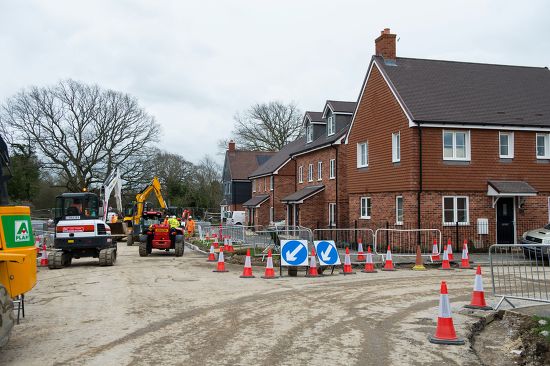 Westvale Park Housing Development During Construction Editorial Stock ...