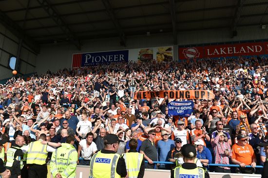 Luton Town Fans Celebrate Promotion Editorial Stock Photo - Stock Image ...