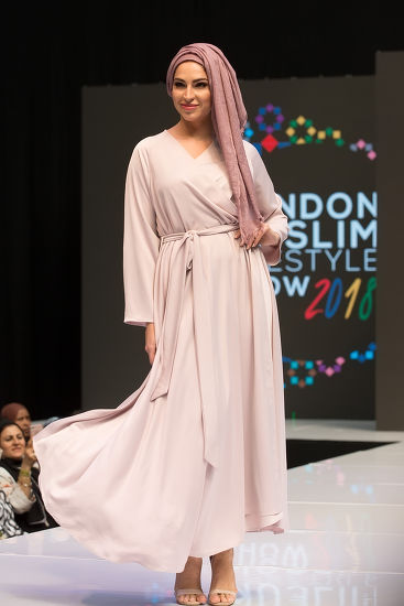Model On Catwalk Showcases Modessa Design Editorial Stock Photo - Stock ...