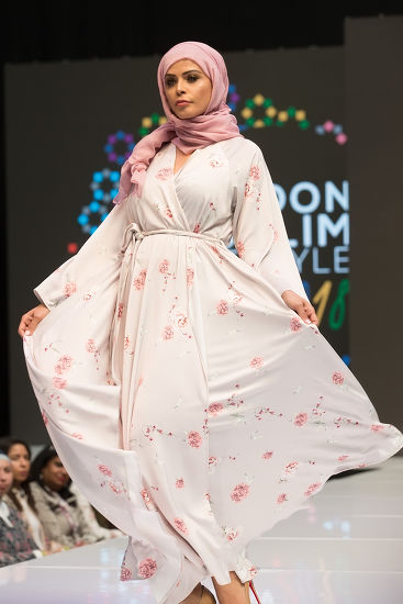 Model On Catwalk Showcases Modessa Design Editorial Stock Photo - Stock ...