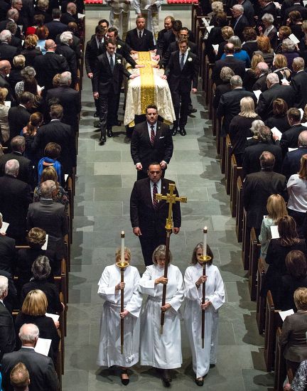 Pall Bearers Carry Casket Former First Editorial Stock Photo - Stock ...