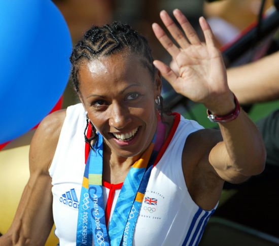 Kelly Holmes Olympic Double Gold Medal Editorial Stock Photo - Stock ...