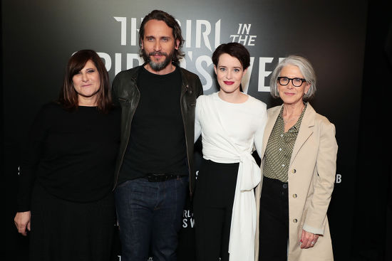 Amy Pascal Producer Fede Alvarez Director Editorial Stock Photo - Stock ...