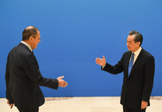 Sergei Lavrov Wang Yi Editorial Stock Photo - Stock Image | Shutterstock