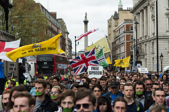 Hundreds Supporters Mark Meechan Aka Count Editorial Stock Photo ...