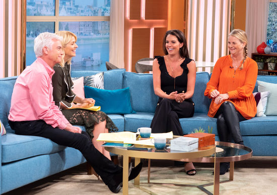 Phillip Schofield Holly Willoughby Danielle Lloyd Editorial Stock Photo ...