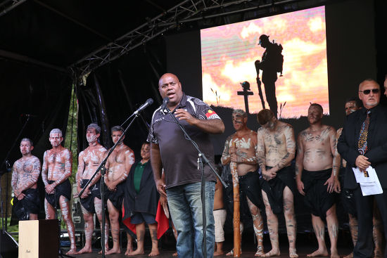 Mr Shane Phillips Gives Ceremony Redfern Editorial Stock Photo - Stock ...
