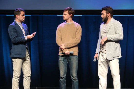 Dave Karger Lucas Hedges Joel Edgerton Editorial Stock Photo - Stock ...
