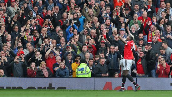 Paul Pogba Manchester United Cele On Editorial Stock Photo - Stock ...