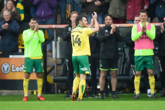 Norwich City Midfielder Wesley Hoolahan 14 Editorial Stock Photo ...