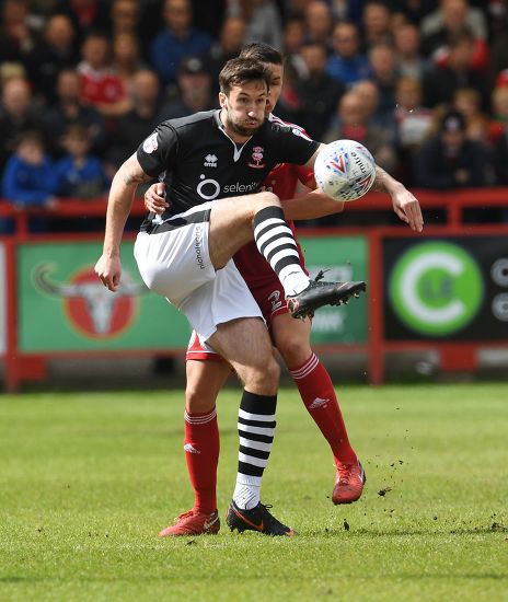 Ollie Palmer Lincoln City Callum Johnson Editorial Stock Photo - Stock ...