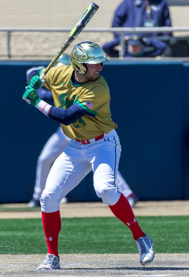 Notre Dame Outfielder Matt Vierling 24 Editorial Stock Photo - Stock ...