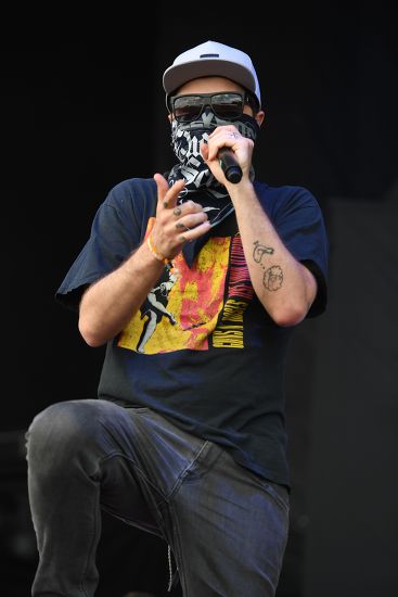 Hollywood Undead Jordan Charlie Scene Terrell Editorial Stock Photo ...