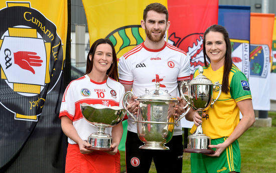 Ulster Ladies Football Camogie Championships Oneills Editorial Stock ...