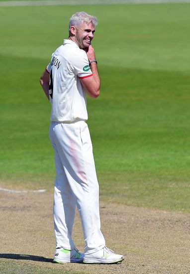 James Anderson Chuckles Himself Editorial Stock Photo - Stock Image ...
