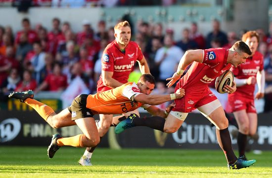 Scarlets V Cheetahs Scott Williams Scarlets Editorial Stock Photo ...
