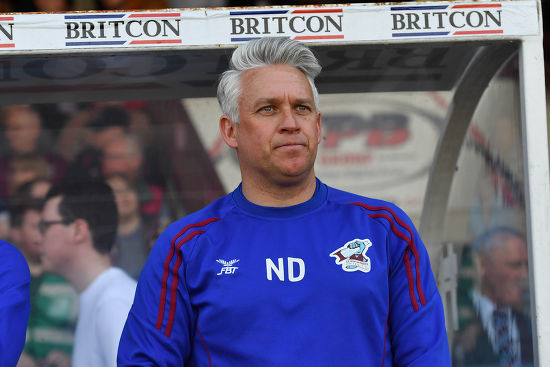 Sunthorpe United Interim Manager Nick Daws Editorial Stock Photo ...