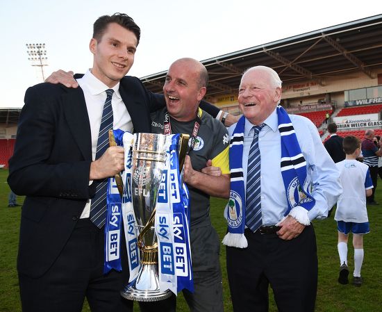 Paul Cook Manager Wigan Athletic Centre Editorial Stock Photo - Stock ...