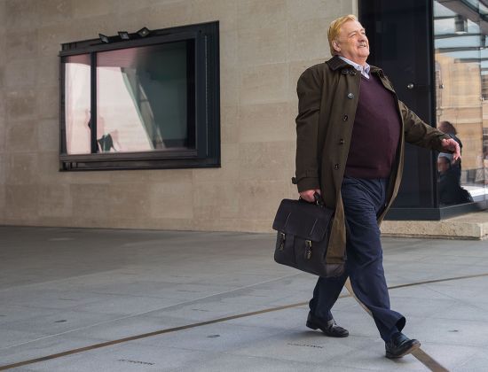 Actor Peter Wight Filming New Alan Editorial Stock Photo - Stock Image ...