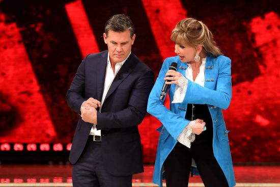 Josh Brolin Milly Carlucci Editorial Stock Photo - Stock Image ...