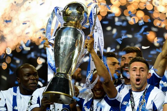 Fc Portos Team Celebrates Their League Editorial Stock Photo - Stock ...