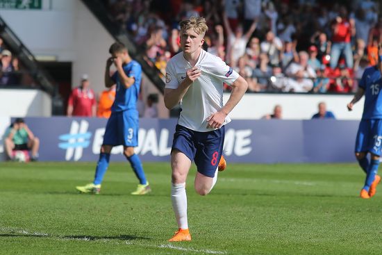 Thomas Doyle England 8 Celebrates Scoring Editorial Stock Photo - Stock ...