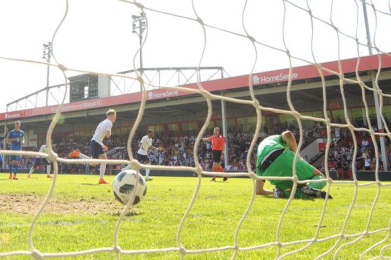 Thomas Doyle England Celebrates His Goal Editorial Stock Photo - Stock ...