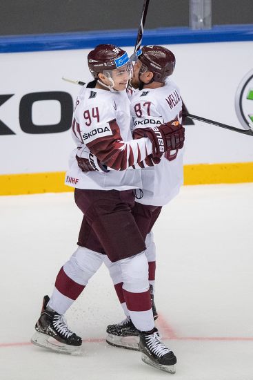 Gints Meija R Latvia Celebrates Team Editorial Stock Photo - Stock ...