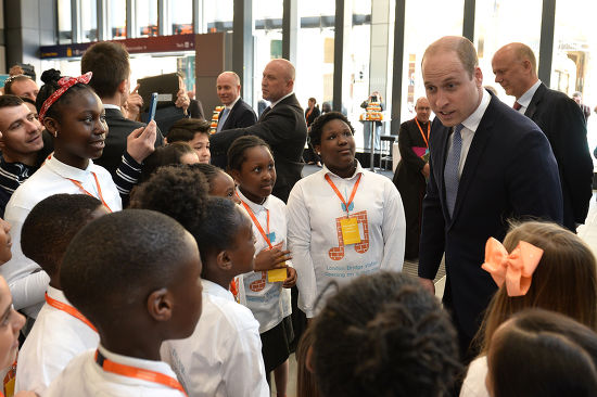 Prince William Speaks Children Snowfields School Editorial Stock Photo ...