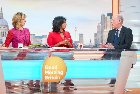 Kate Garraway Ranvir Singh Dai Whittingham Editorial Stock Photo ...
